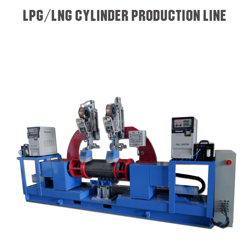 Getweld – CNG cylinder hot spinning machine, LPG cylinder production ...