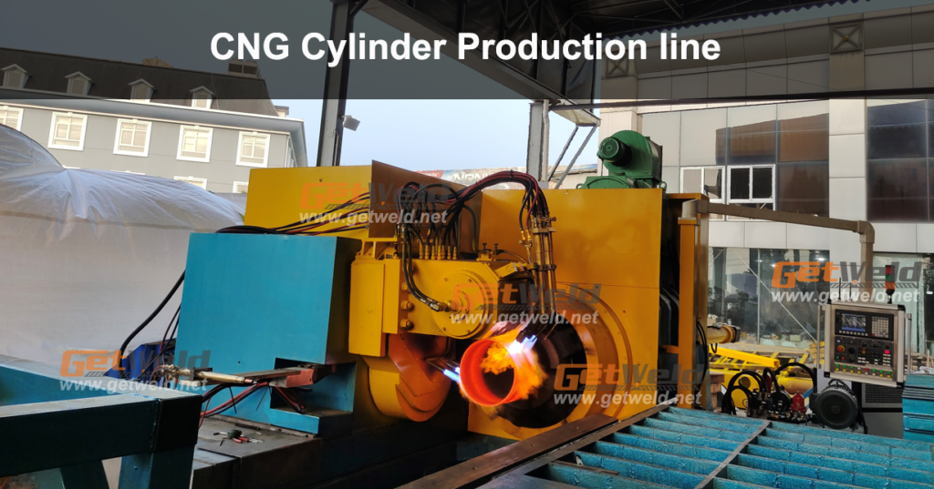 Getweld – CNG cylinder hot spinning machine, LPG cylinder production ...
